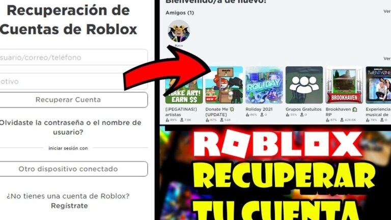 ¿Cómo recuperar la contraseña de Roblox? Guía para acceder a tu cuenta ...